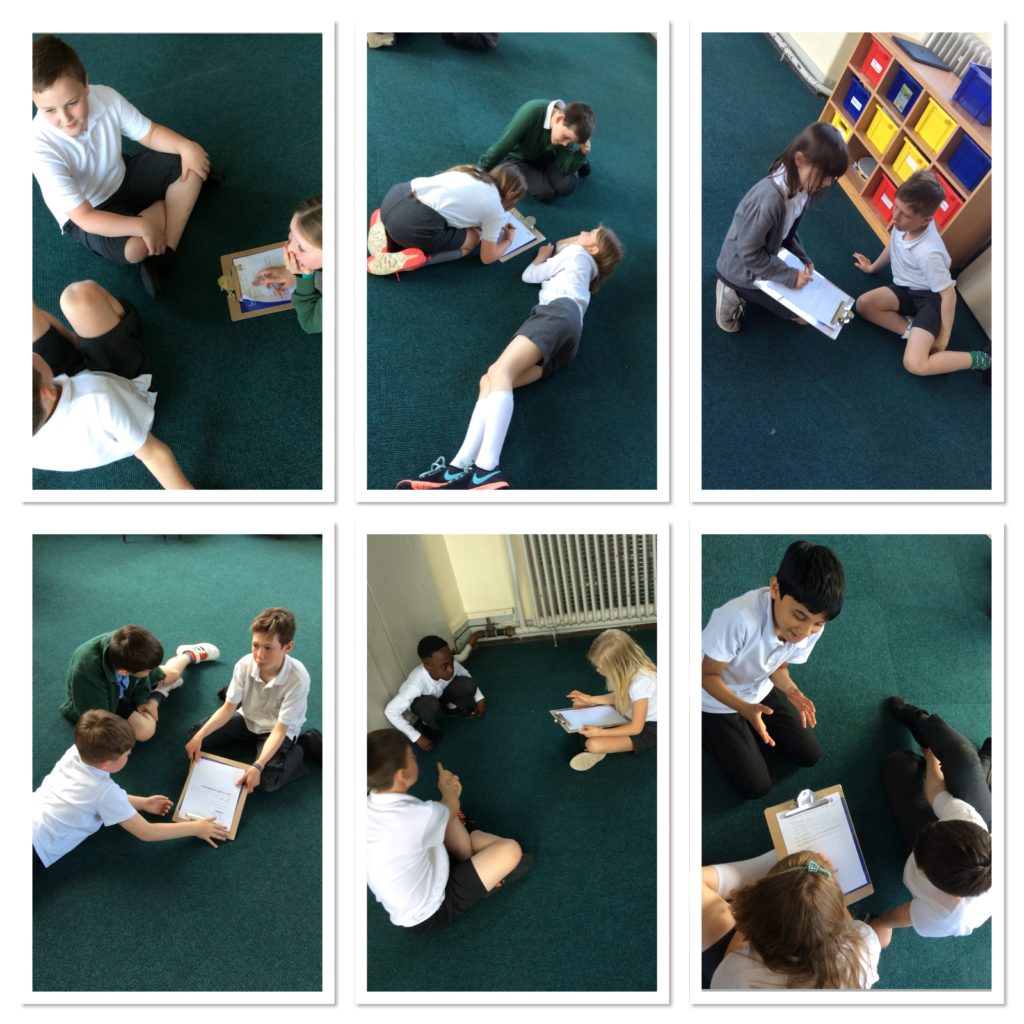 Script writing in P5 – Broomhill School